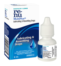 ReNu MultiPlus Lubricating & Rewetting Drops : Bausch + Lomb